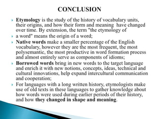Lexicology Lecture 15 Etymology.pptx