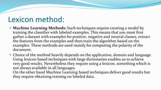 Lexicon base approch | PPTX