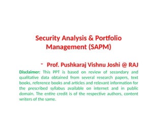 Lexicon_Unit1 - Introduction to SAPM.pptx