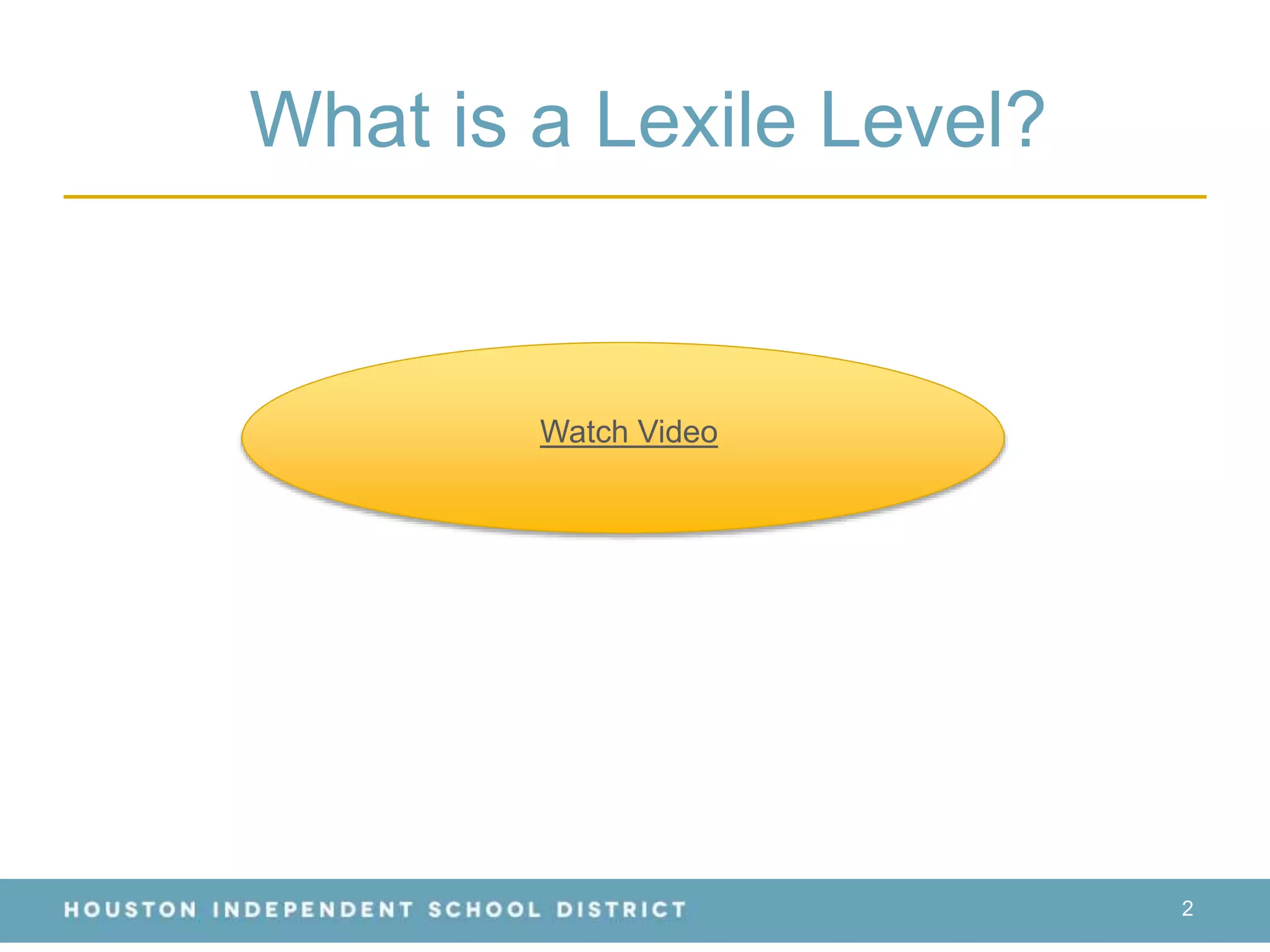 Lexile level ppt advocacy | PPTX