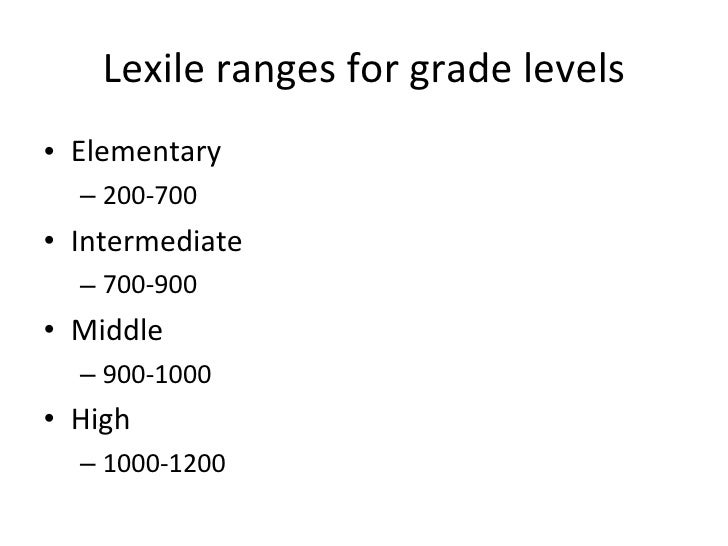 Lexiles