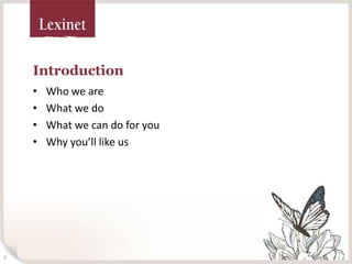 Lexinet ppt final | PPT