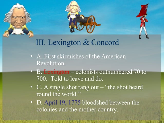 Lexington and Concord | PPT