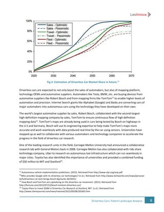Driverless Car Technology: Patent Landscape Analysis | PDF