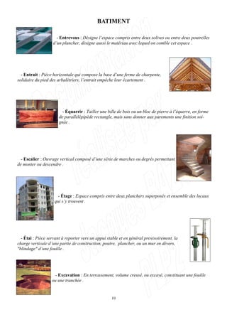 Lexique habitat | PDF