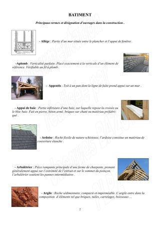 Lexique habitat | PDF