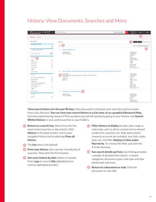 Lexis Practice Advisor Quick Reference Guide | PDF