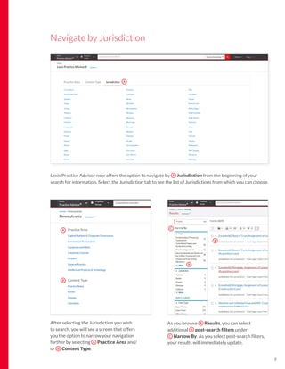 Lexis Practice Advisor Quick Reference Guide | PDF