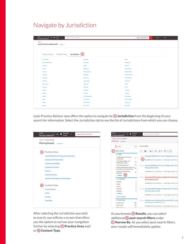 Lexis Practice Advisor Quick Reference Guide | PDF
