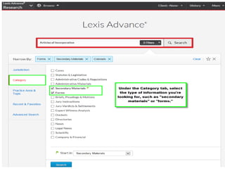 Lexis practice advisor slideshare | PPT