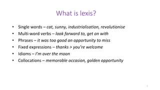 Lexis 1 | PPT