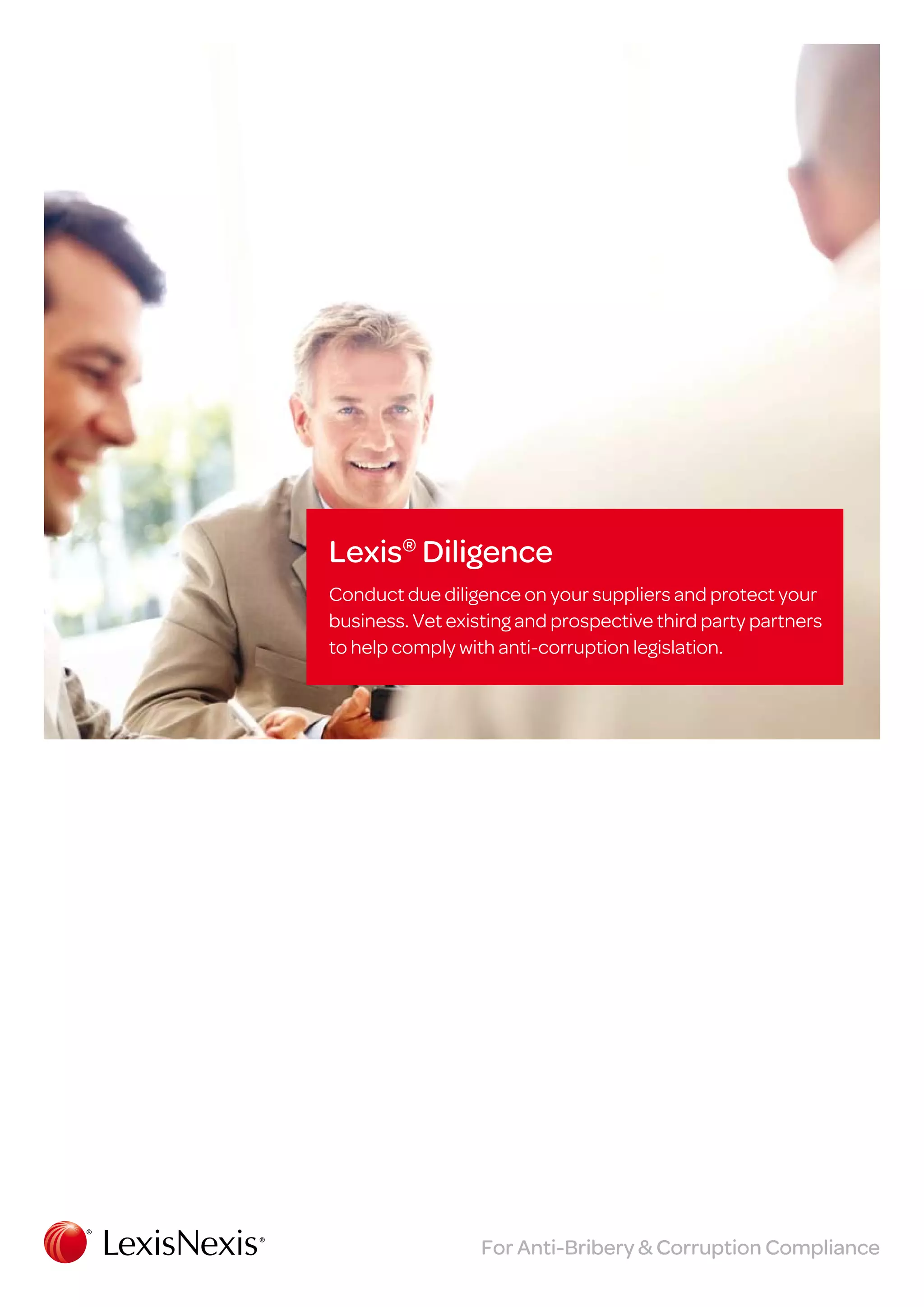 Lexis Diligence Anti-bribery and Corruption Brochure | PDF