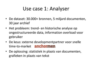 LexisNexis BIS - Datadonderdag | PPTX | Databases | Computer Software and Applications