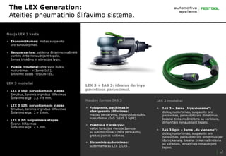 Festool pneumatiniai įrankiai | PPT