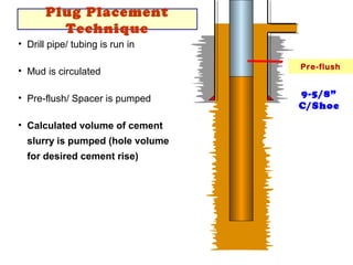 cement plug job | PPT