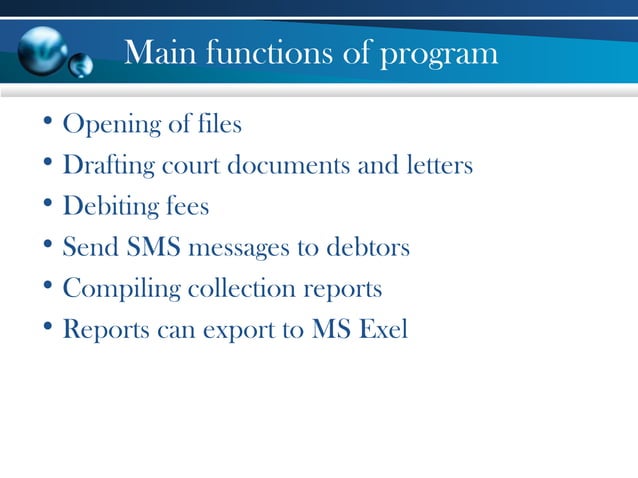 Lexpro presentation | PPS