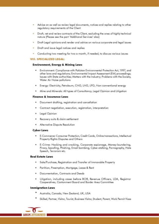 LEXUM ATTORNEYS - Pakistan | PPSX