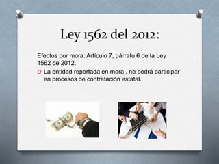 Ley 1562 del 2012 | PPTX