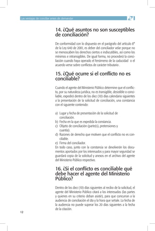 Ley 640 de 2001 | PDF