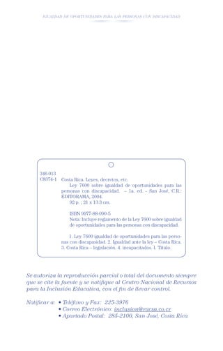 Ley 7600 | PDF
