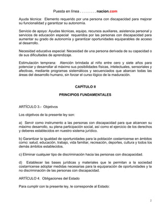 Ley 7600 | PDF