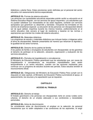 Ley 7600 Igualdad Costa Rica | DOC