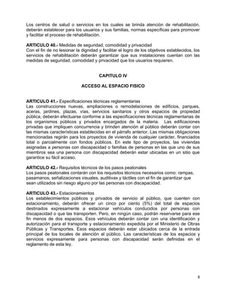 Ley 7600 Igualdad Costa Rica | DOC