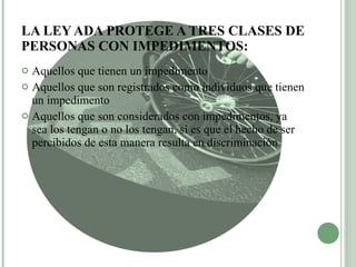 Ley ada | PPT