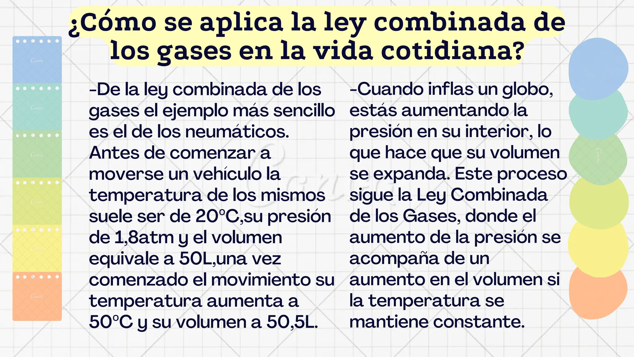 Ley Combinada de los gases (quimica grado 10°) | PDF