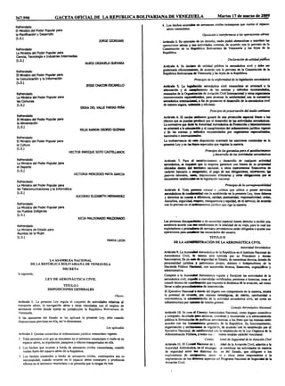 Gaceta Oficial De La Ley De Aeronautica Civil Online | cfasouthern.org