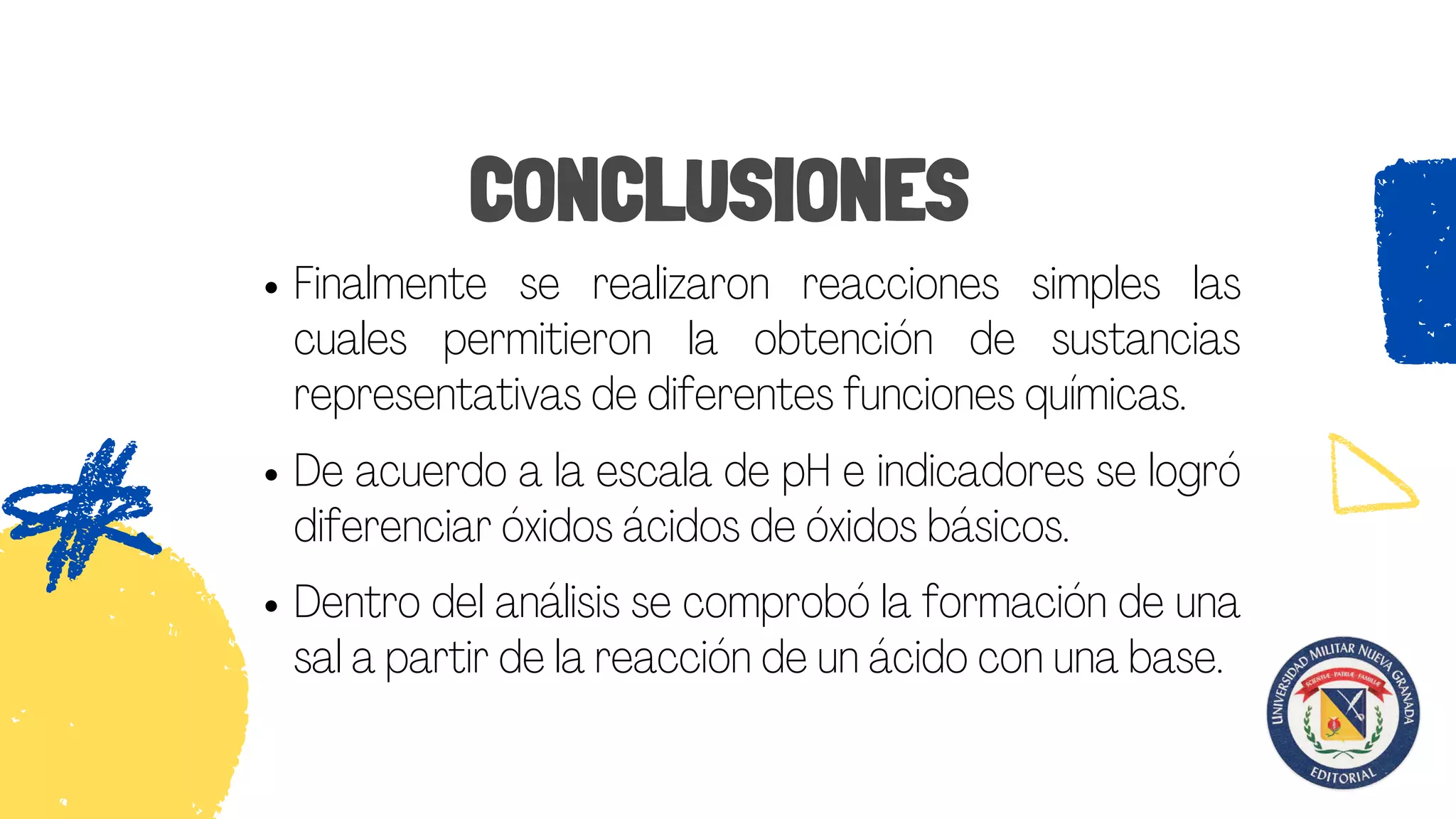 Ley de conservación de la masa y clasificación de reacciones químicas ...