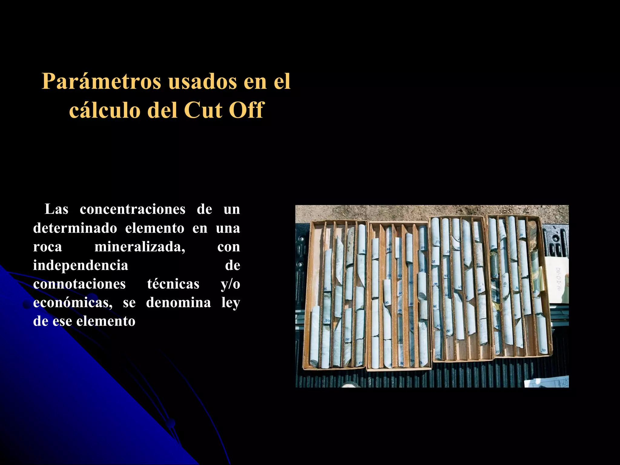 Ley De Cut Off Ley De Corte | PPT