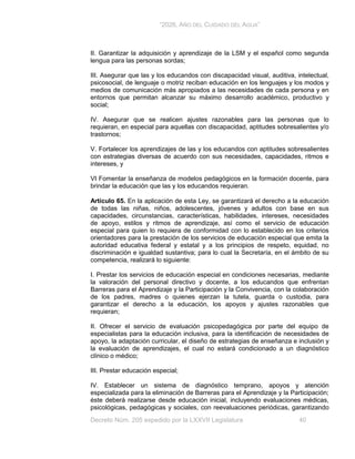Ley de Educación para Nuevo León 2026: Derechos, Inclusión y Calidad ...