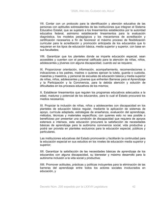 Ley de Educación para Nuevo León 2026: Derechos, Inclusión y Calidad ...