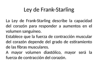 Guyton ley o mecanismo de frank starling .pptx