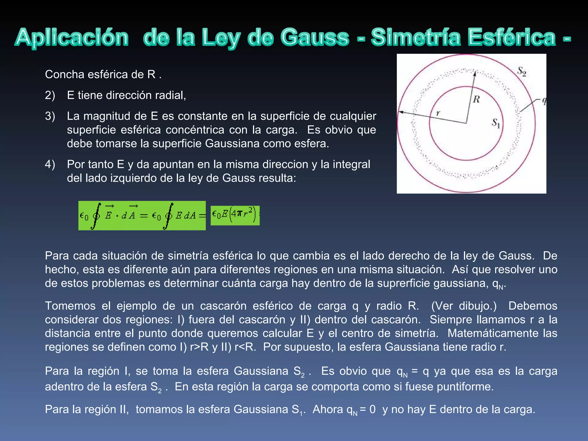 Ley De Gauss | PPT