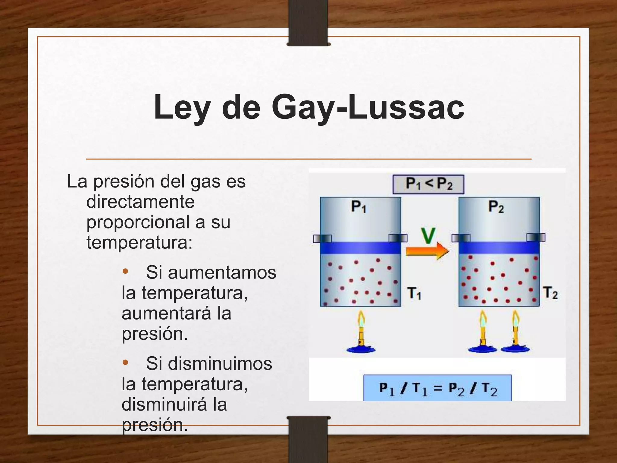 Ley de gay lussac | PPT