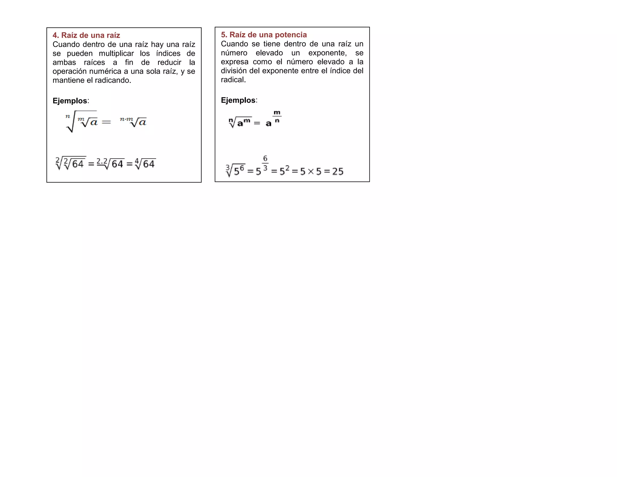 Ley de los radicales.docx | Physics | Science