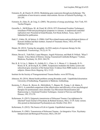 Leyden transgenerational trauma 10-30-16 (2) | PDF