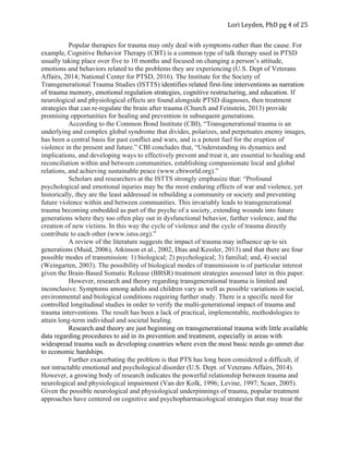 Leyden transgenerational trauma 10-30-16 (2) | PDF