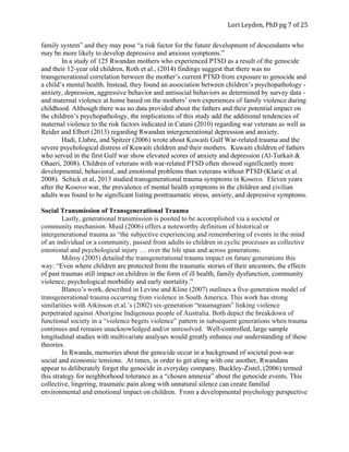 Leyden transgenerational trauma 10-30-16 (2) | PDF