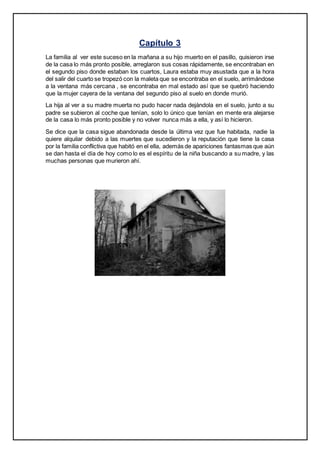 Leyenda La casa abandonada | DOCX