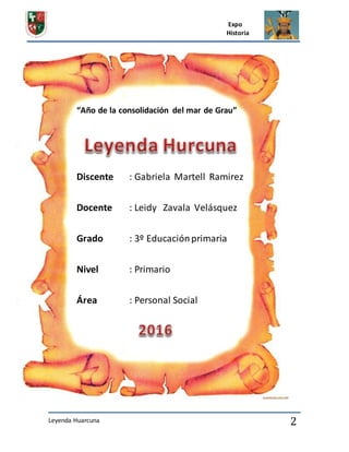 Leyenda huarcuna | DOCX