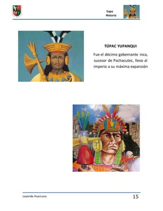 Leyenda huarcuna | DOCX