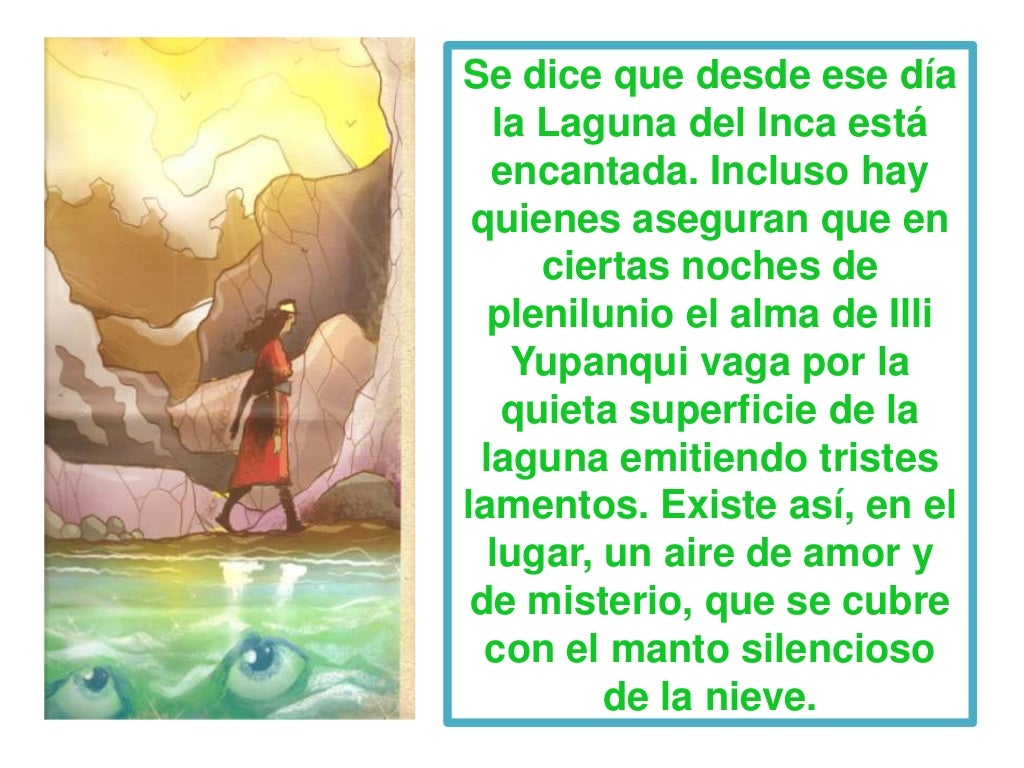 Leyenda laguna del inca