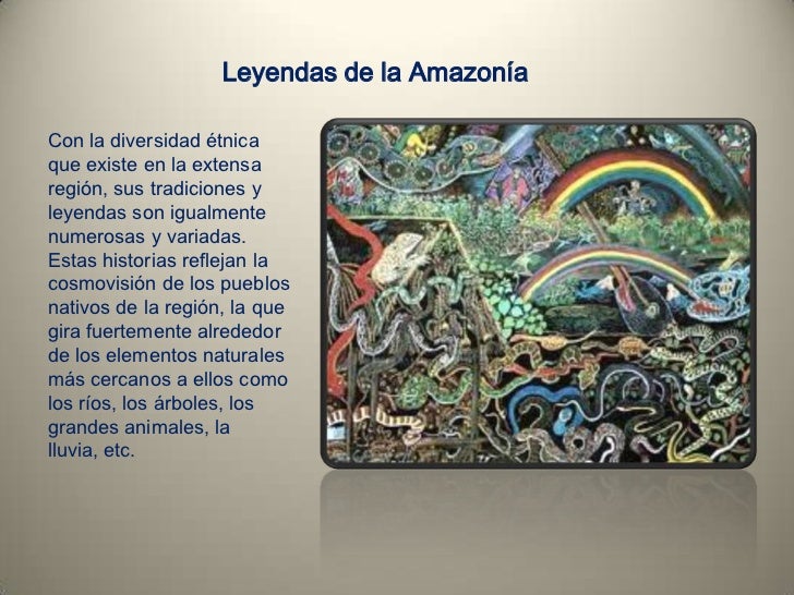 Leyendas y mitos de la región amazónica