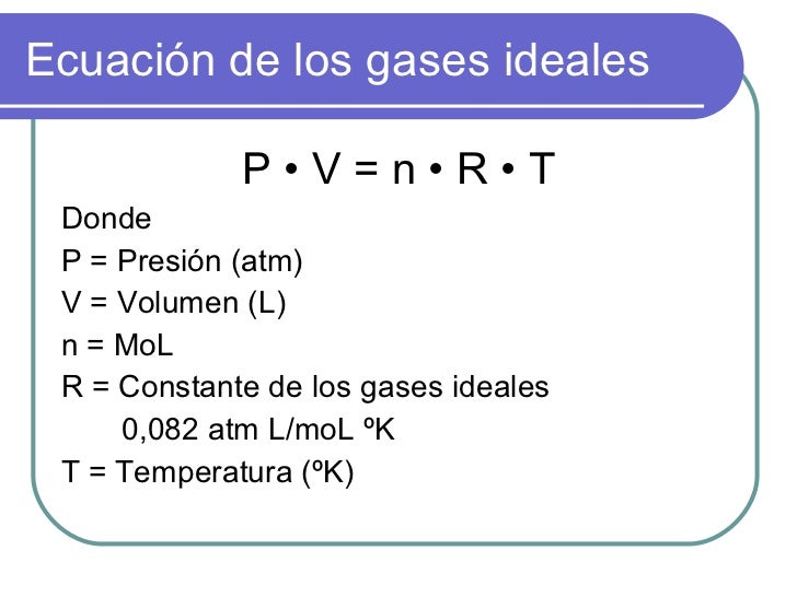 Leyes De Los Gases