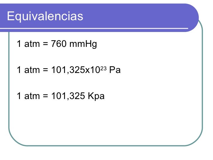 De Atm A Pascales Estudiar De Atm A Pascales Estudiar