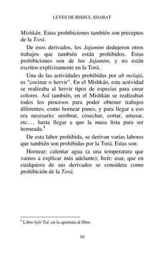 Leyes de bishul shabbat | PDF