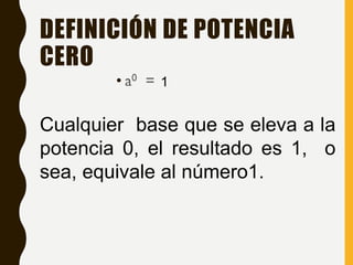 Leyes de exponentes | PDF